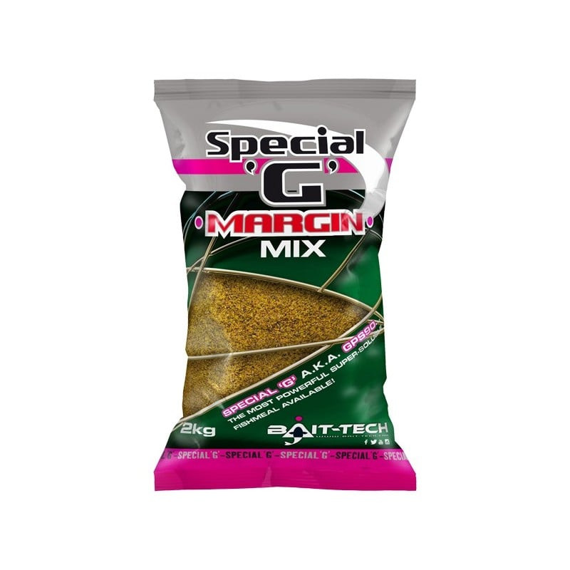 AMORCE SPECIAL G MARGIN MIX 2KG BAIT-TECH