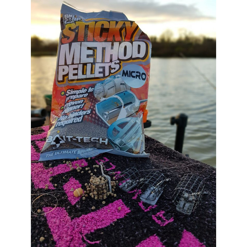 PELLET METHOD FEEDER STICKY METHOD MICROS BAIT-TECH