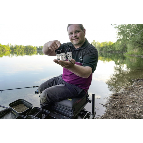 CAGE FEEDER LONGUE DISTANCE DROP CLOUD WINDOW FEEDER BROWNING